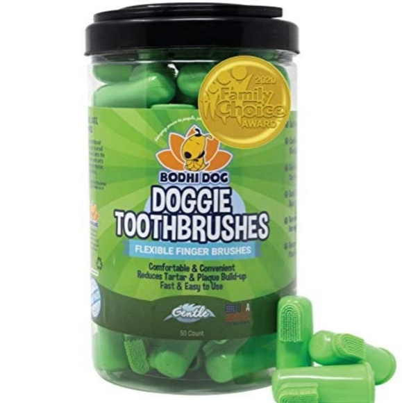 Bodhi Dog | Dog | Bodi Dog Doggie Finger Toothbrushes 47 Count New ...